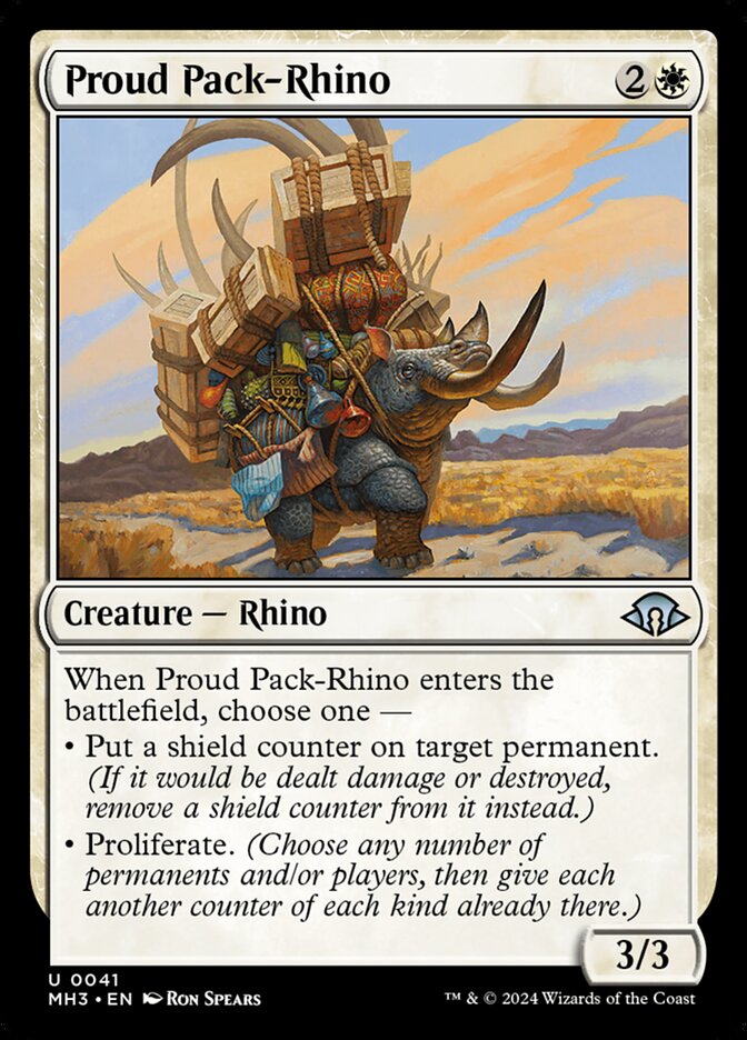 Proud Pack-Rhino – Card Cabin