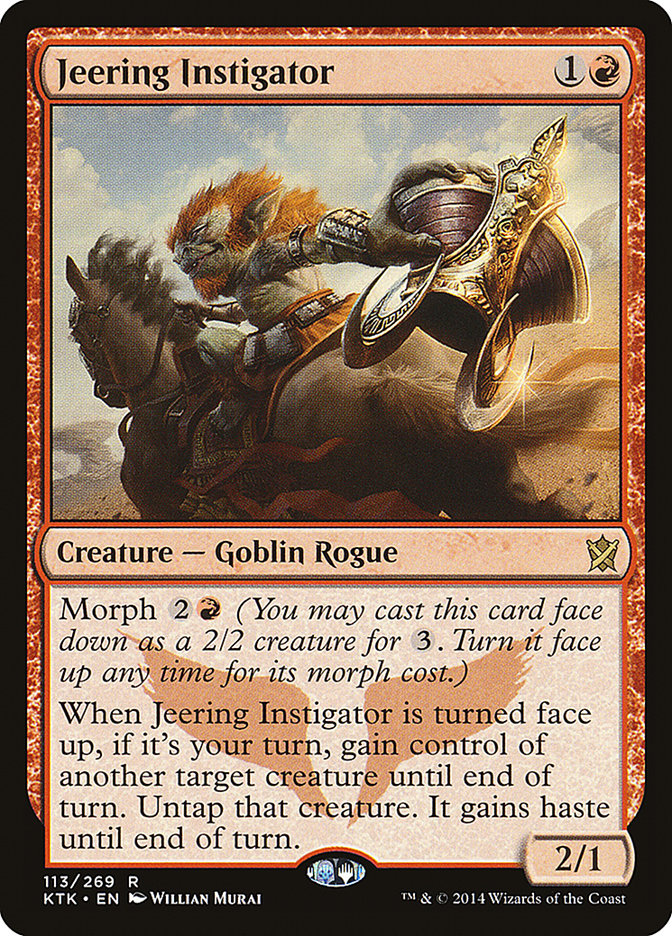 Jeering Instigator – Card Cabin