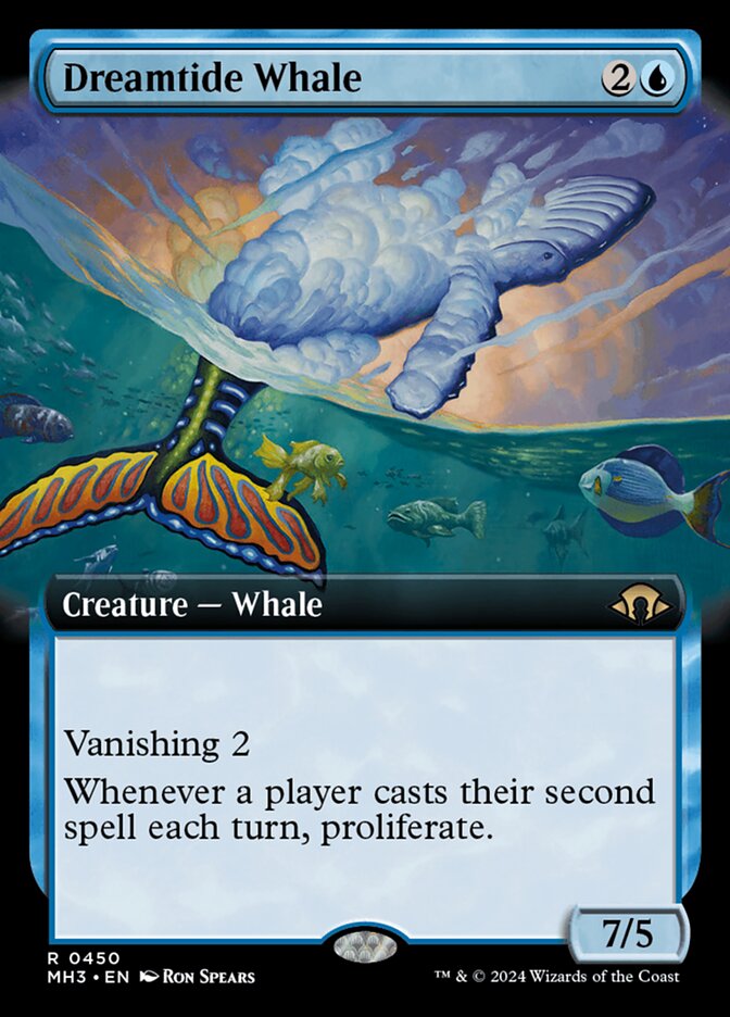 Dreamtide Whale – Card Cabin