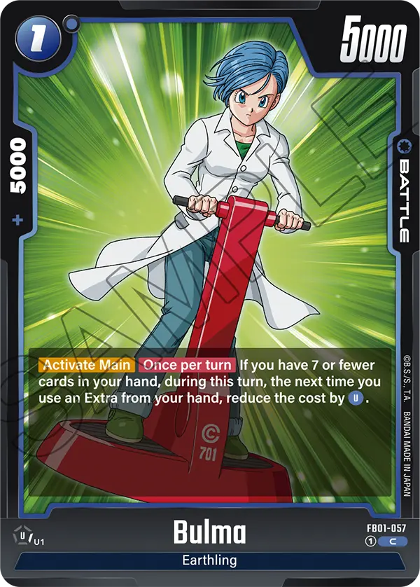 Bulma (FB01 057) – Card Cabin