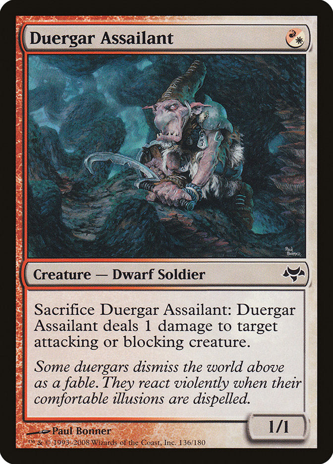 Duergar Assailant – Card Cabin