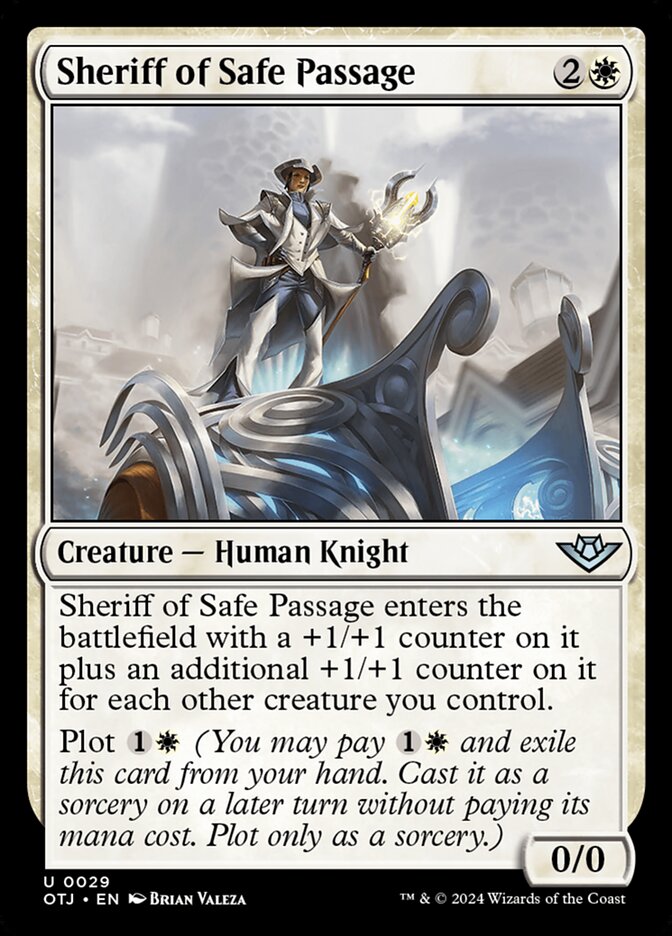 Sheriff of Safe Passage – Card Cabin