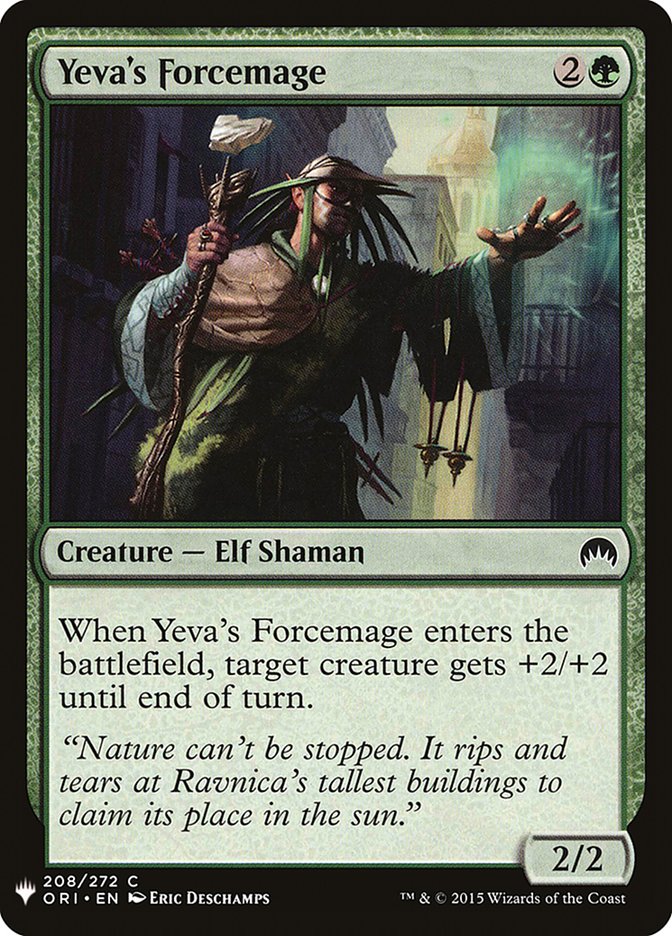 Yeva's Forcemage – Card Cabin