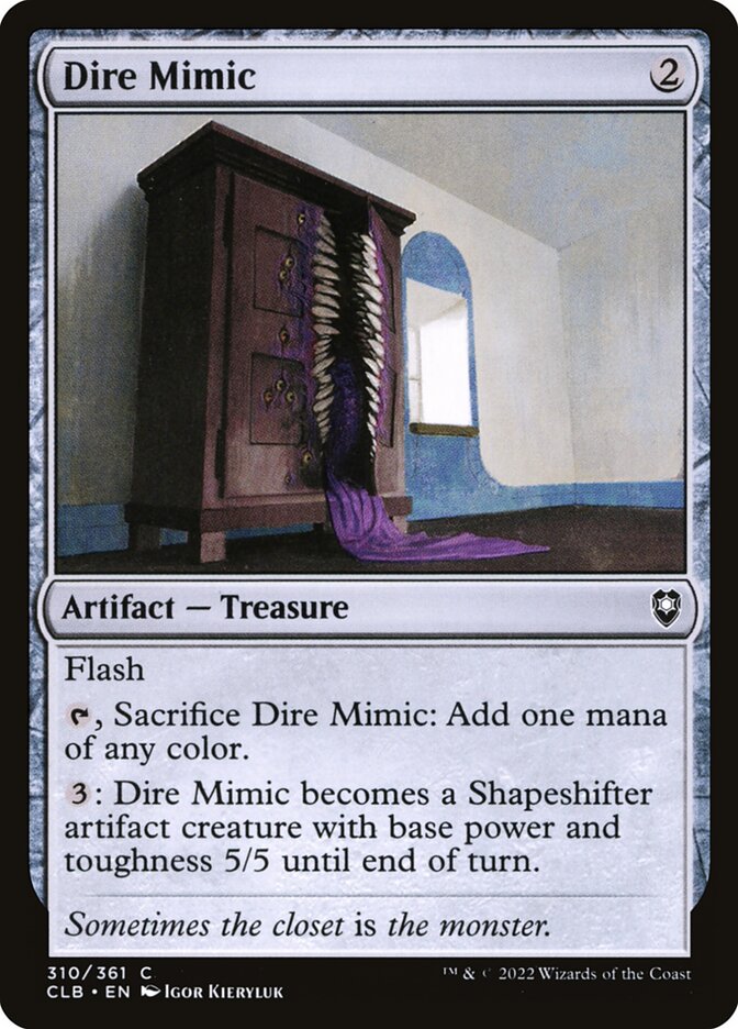 Dire Mimic – Card Cabin