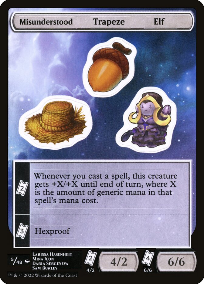 Misunderstood Trapeze Elf – Card Cabin